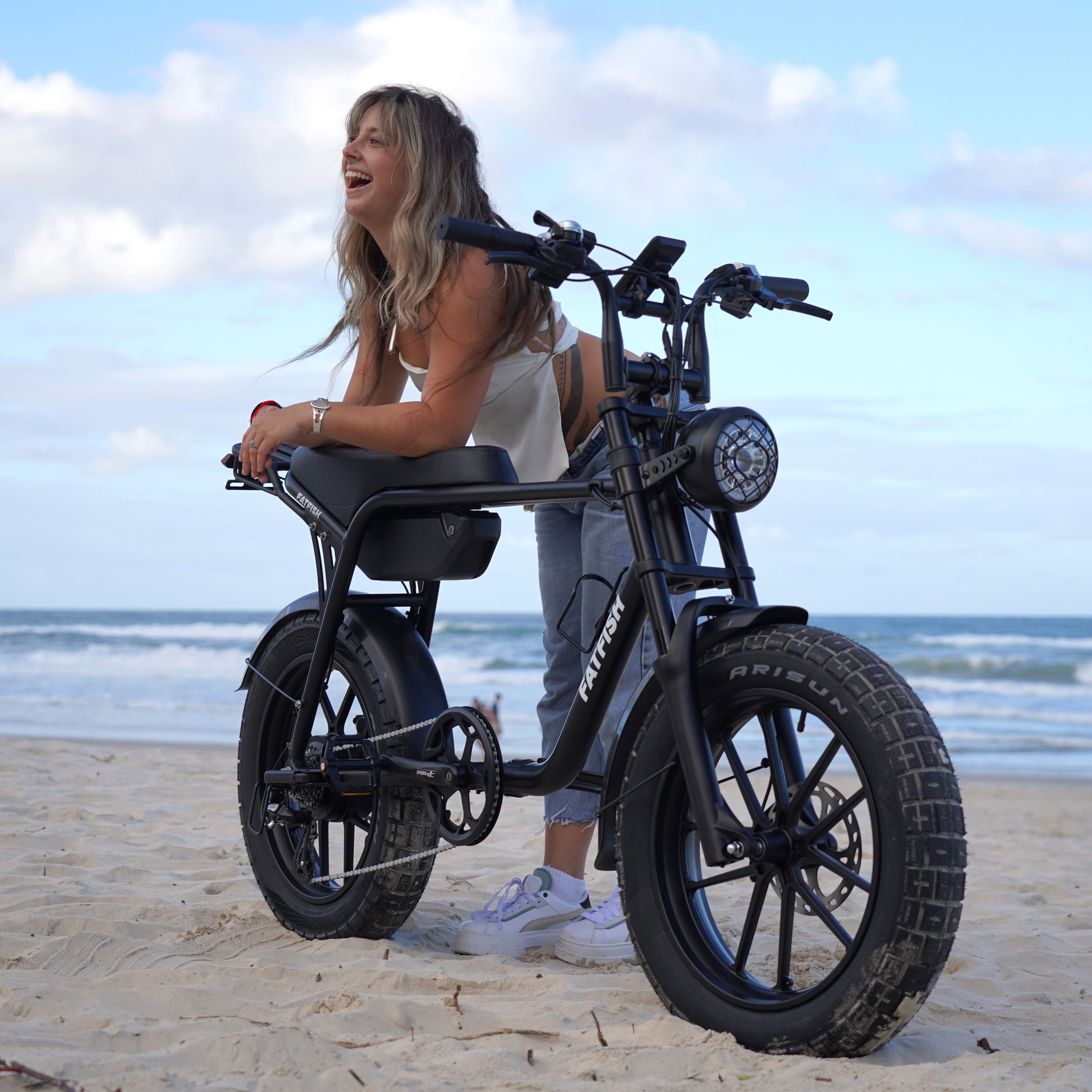 Fatfish OG 17AH Fat Tyre E-Bike – Fatfish E-Bikes