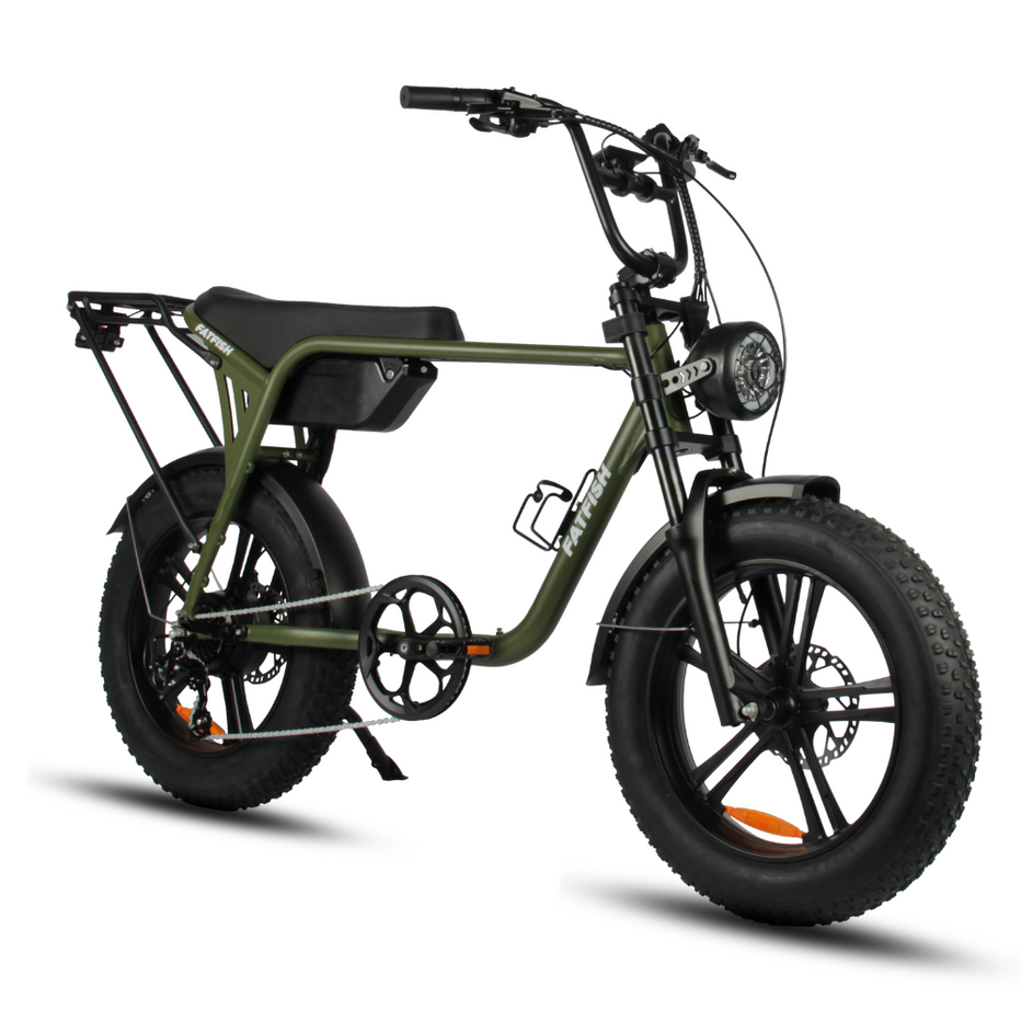 Fatfish Biggie 20AH Fat Tyre E-Bike – Fatfish E-Bikes