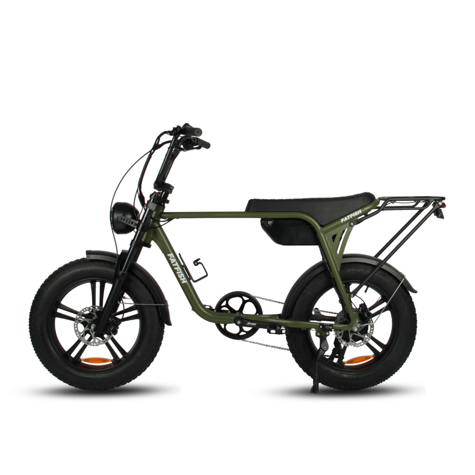 Fatfish Biggie 20AH Fat Tyre E-Bike – Fatfish E-Bikes